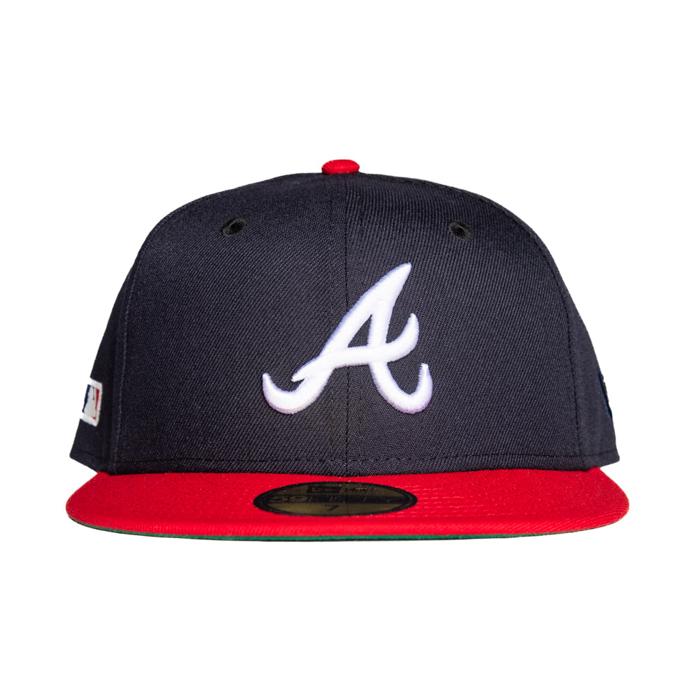New Era 59Fifty Fitted Cap: Atlanta Braves [Side Batty] – Capanova