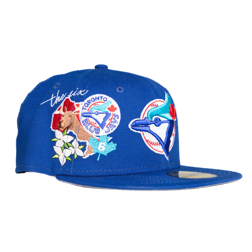 New Era Toronto Blue Jays 'State Patch' 59Fifty Fitted - Blue – Capanova