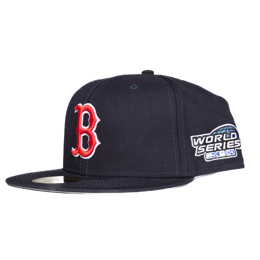 New Era Boston Red Sox 59Fifty Fitted - (2004 World Series Patch ...