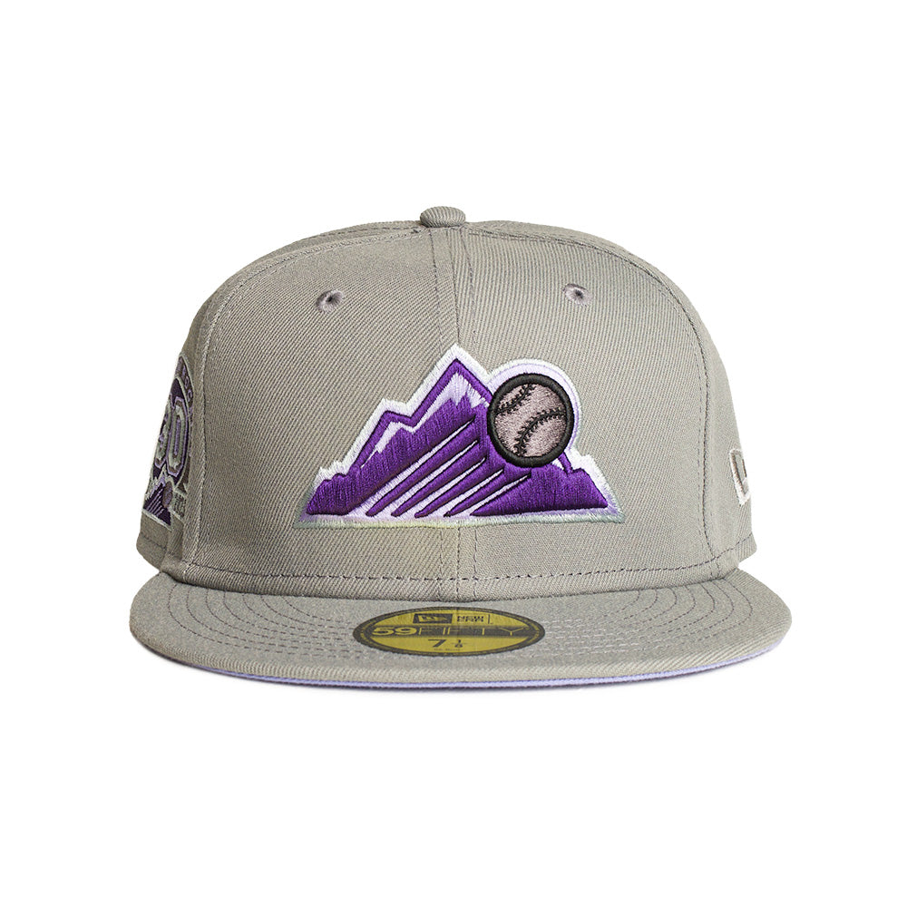 New Era Colorado Rockies 59Fifty Fitted - Traditional Tuesday Grey ...