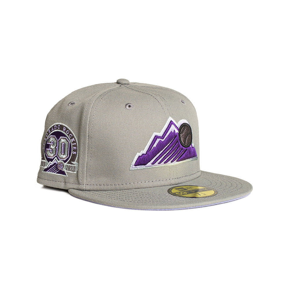 New Era Colorado Rockies 59Fifty Fitted - Traditional Tuesday Grey ...