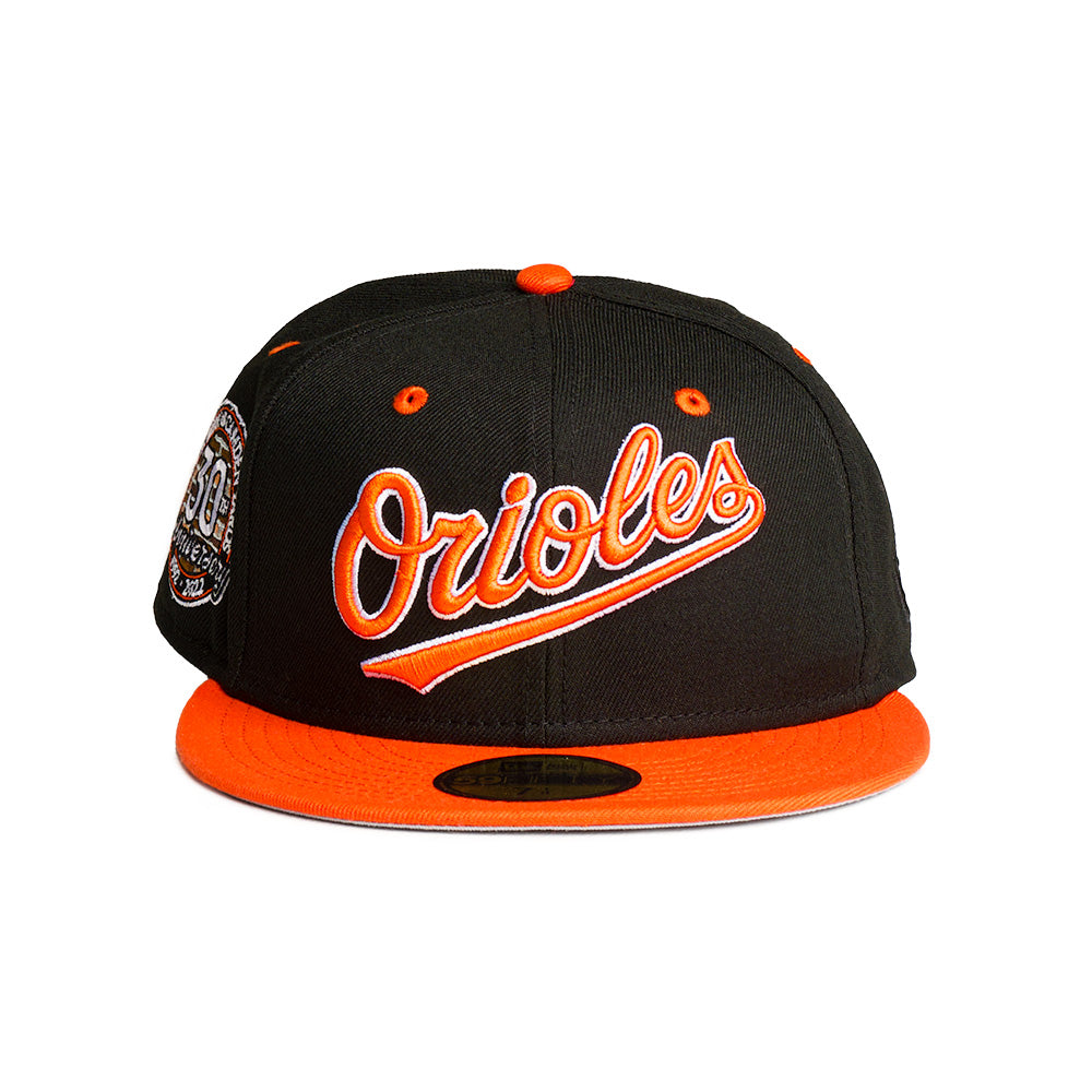 New Era 59Fifty Fitted Cap: Baltimore Orioles [Script] – Capanova