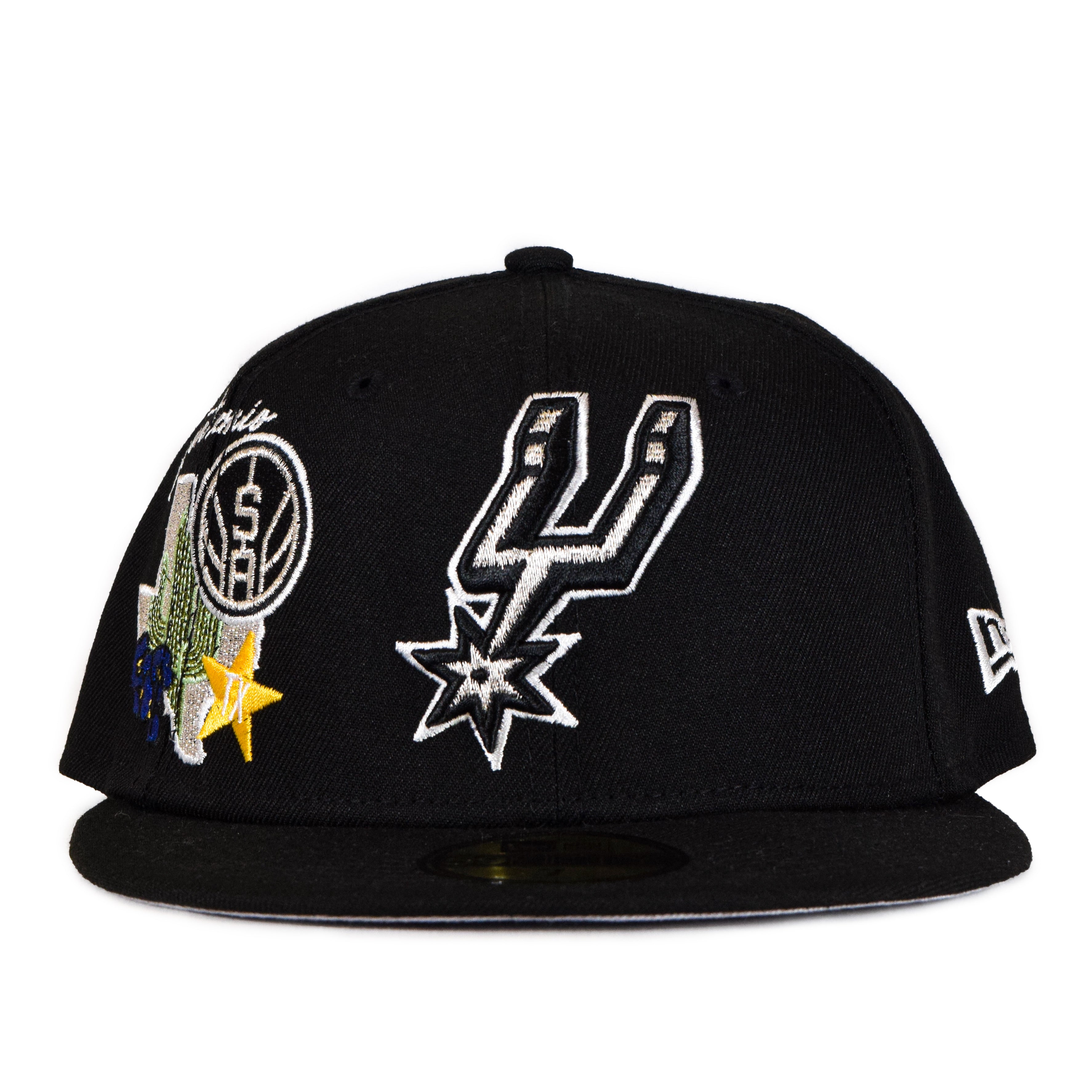 New Era San Antonio Spurs "State Patch" 59Fifty Fitted - Black – Capanova