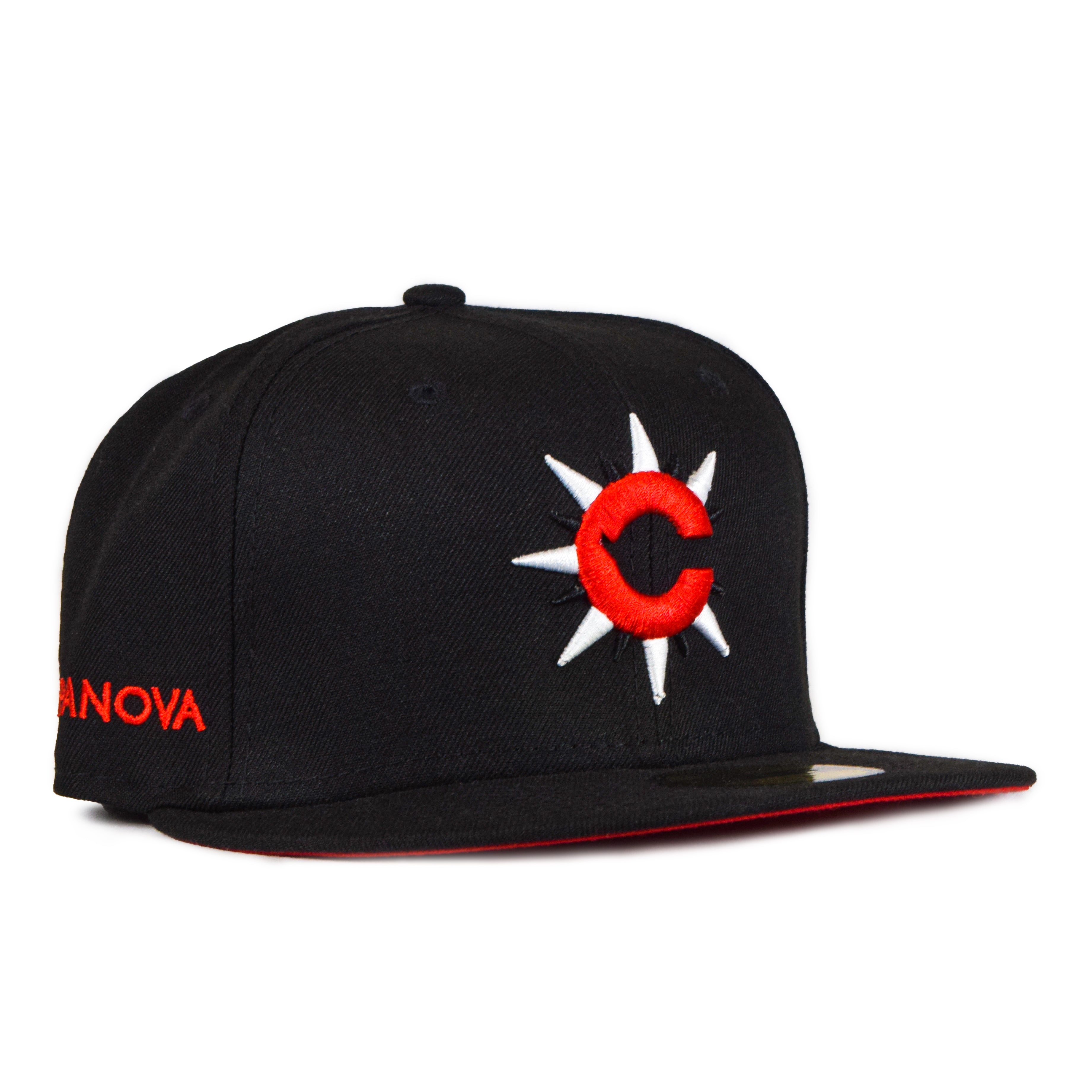 New Era Capanova Capsule 59FIFTY Fitted - Black / Red