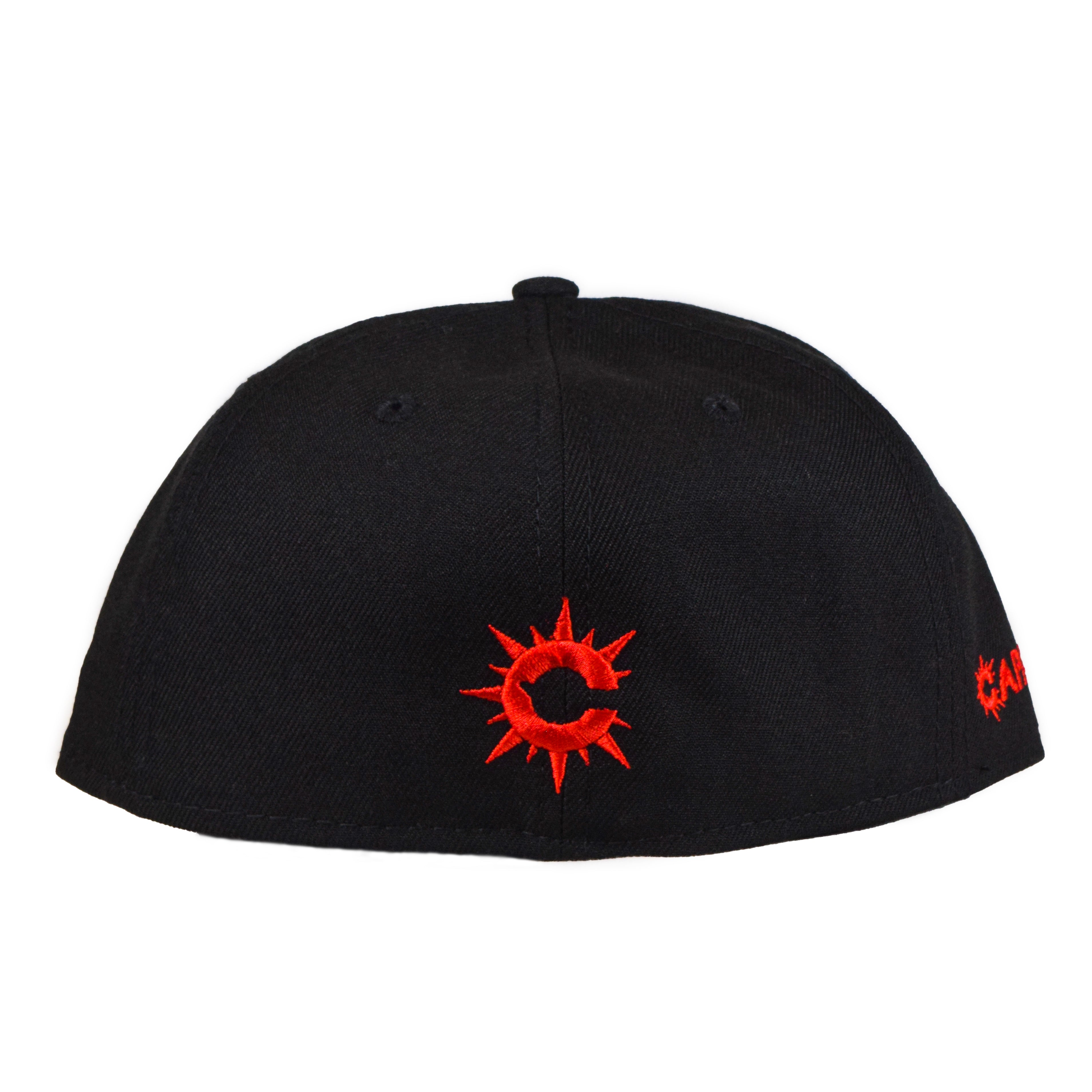New Era Capanova Capsule 59FIFTY Fitted - Black / Red